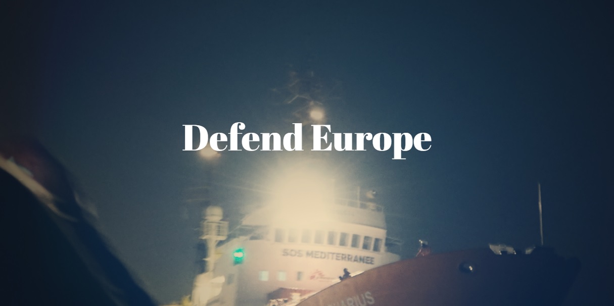 Defend Europe : Depuis notre arrivée en Méditerranée, les ONG ...