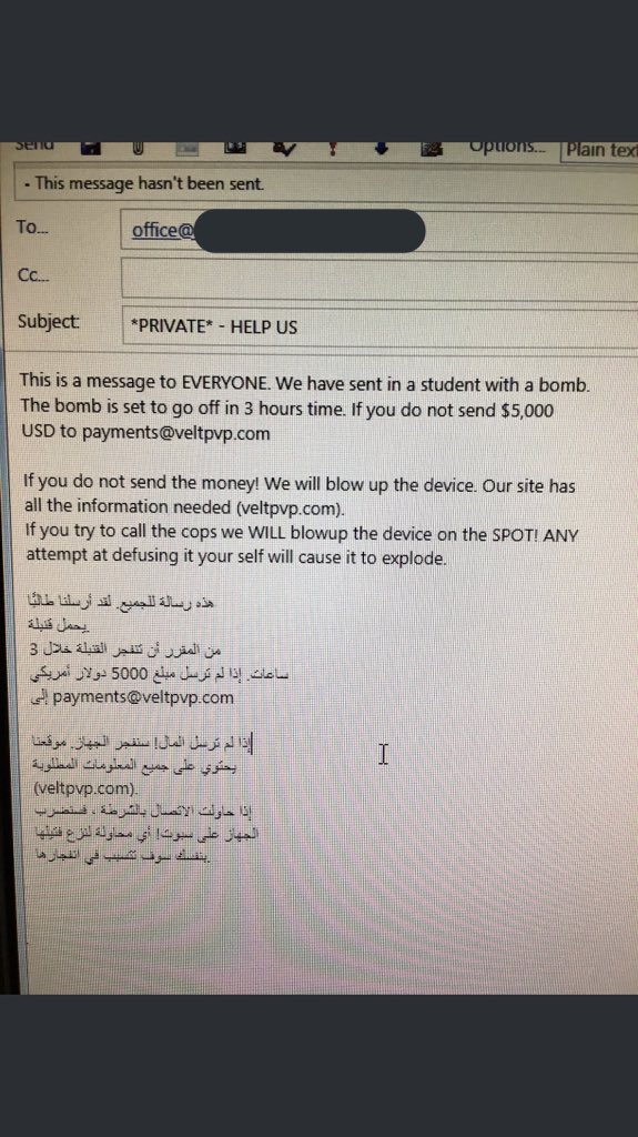 Des centaines d'écoles britanniques reçoivent des menaces à la bombe ...