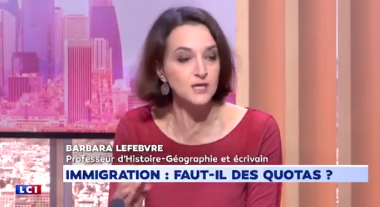 Barbara Lefebvre : « Les Français demandent aux gens qui s’installent ...